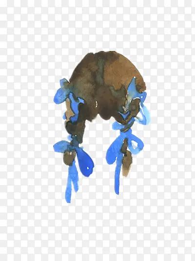 水墨画女孩头型png图片素材下载 图片编号7812795 Png素材网