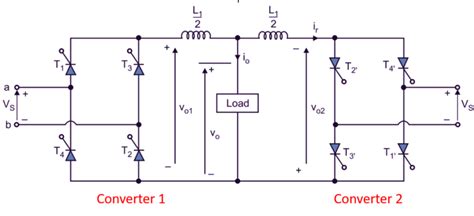 What Is Dual Converter Working Circuit Diagram Waveforms