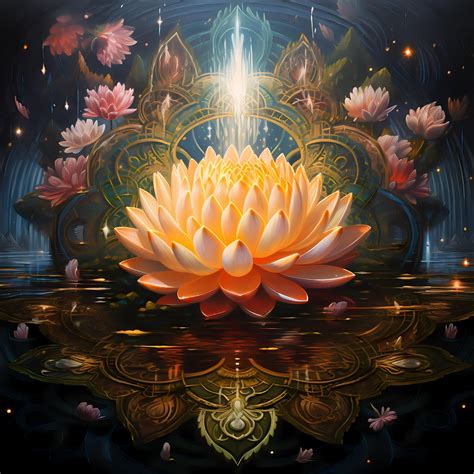 Download Ai Generated Lotus Faith Royalty Free Stock Illustration