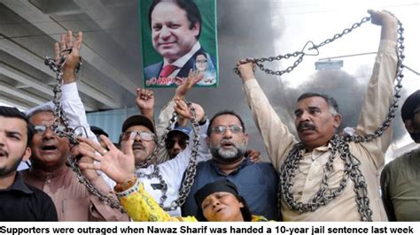 Ex Pakistan Pm Nawaz Sharif Returns To Face Jail Cell Ceylon