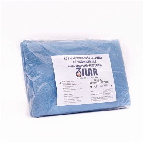 Kit Para Colonoscopía No Estéril Descartable Trilar Medical