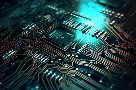 Premium Photo Circuit Board Background With Electronic Circuit Design Premium Photo Circuit Board Background With Electronic Circuit Design