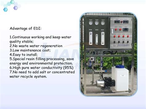 Edi 시스템 물 필터 Ro 역삼 투 물 정화 기계 Buy 역삼 투 물 정화 기계물 필터 Ro 물 정화 Product On