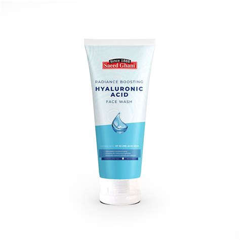 Hyaluronic Acid Radiance Boosting Face Wash Saeed Ghani