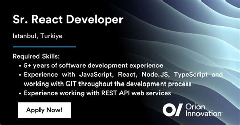 Srreactdeveloper Reactdeveloper Job Softwarejobs Itjobs Itcareers Jobs Recruitment