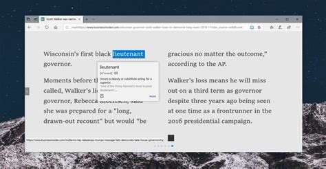 How To Use The Dictionary In Microsoft Edge