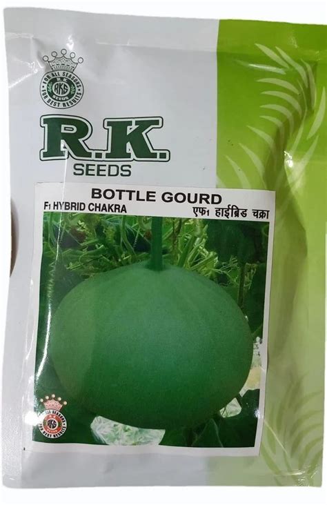 Hybrid F1 Chakra Bottle Gourd Seeds Packaging Type Packet Packaging