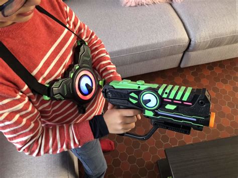 On a testé le Laser Game à la maison Le blog de Maman Plume