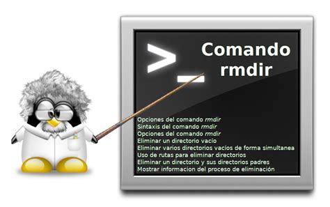 rmdir Linux Comando linux rmdir para borrar directorios vacíos