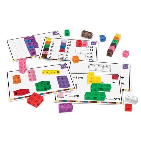 Learning Resources Mathlink Cubes Maths Fluency 100 Cube Set