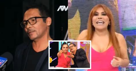 Kike Suero Culpa A Magaly Medina Por Pelea Con Su Esposa Y Ella