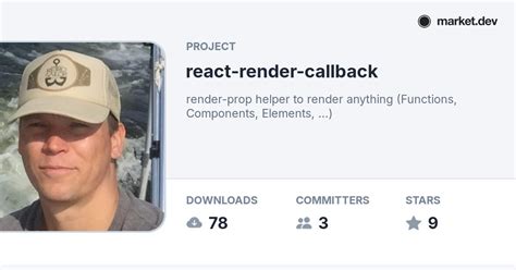 React Render Callback Ecosystem Directory Marketdev