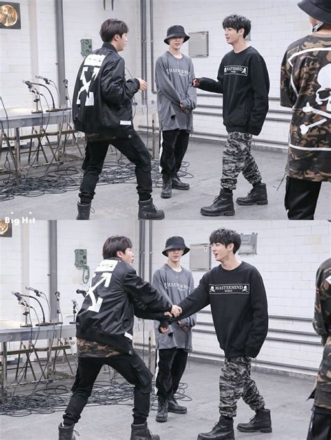 Jungkook Jin And Jimin Bts X Starcast Bts Mic Drop Mv Shooting~