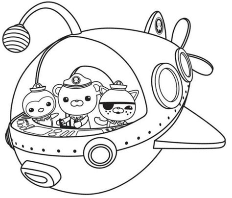 Octonauts Coloring Pages Octonauts Coloring Pages