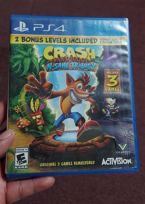 PS CRASH BANDICOOT N SANE TRILOGY Video Gaming Video Games PlayStation On Carousell