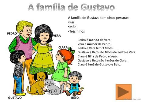 A Família English Esl Powerpoints