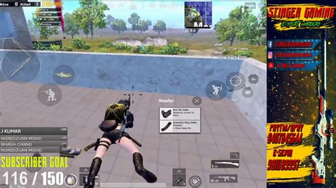 PUBG MOBILE LIVE STREAM WITH STINGER GAMING L DFORCE GAMER YouTube