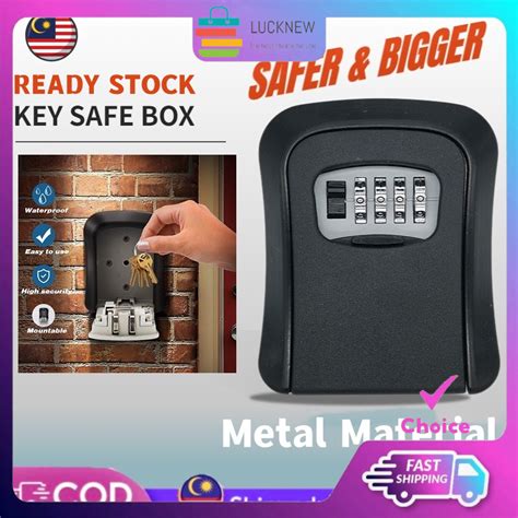 CODWall Mount Key Safe Box Numbering Lock Key Storage Lock Box Digits Password Locker Key