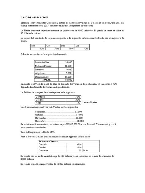Análisis Financiero De La Empresa Alfil Sac Para El último