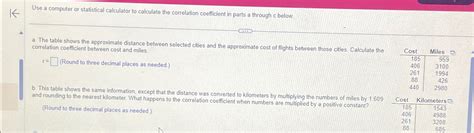 Solved Use A Computer Or Statistical Calculator To Calculate