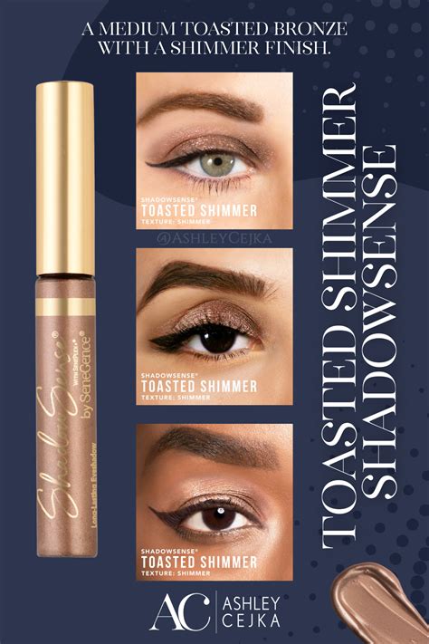 Toasted Shimmer Shadowsense Ashley Cejka