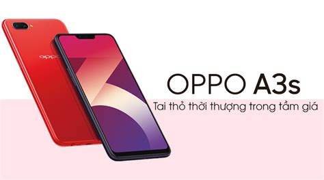 OPPO A3s 16GB | Giá rẻ, chính hãng, nhiều khuyến mãi