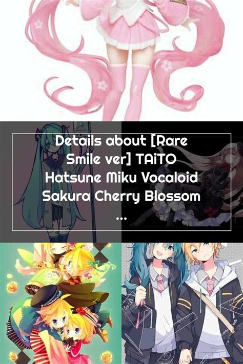 Vocaloid Details About Rare Smile Ver Taito Hatsune Miku Vocaloid