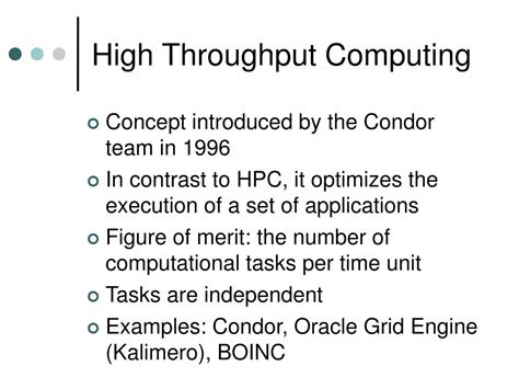 PPT High Throughput Computing On P2P Networks PowerPoint Presentation