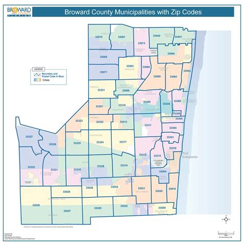 Zip Code Map Broward Fl Eadith Madelaine