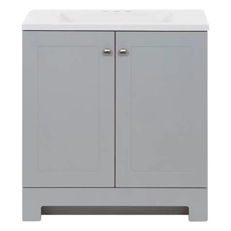 Glacier Bay 30 In W X 19 In D X 33 In H Single Sink Freestanding