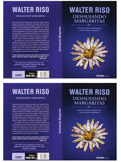 Deshojando Margaritas Walter Riso Portada 12 18 Pdf