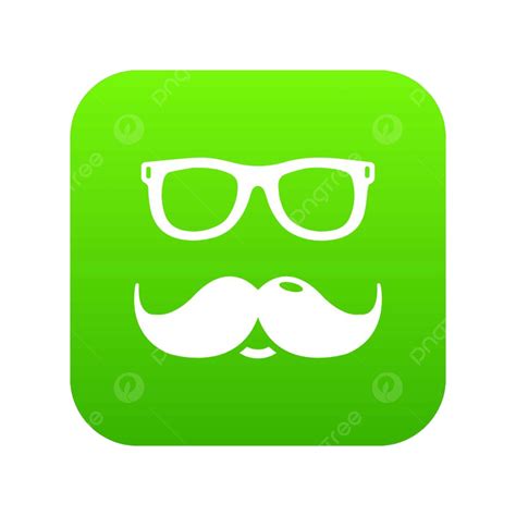 Nerd Glasses And Mustache Clipart