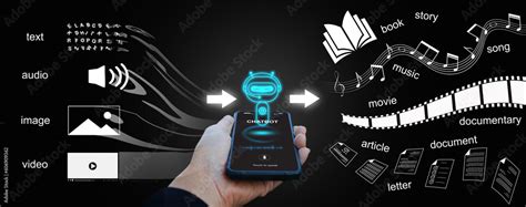 A Chatbot With Multiple Types Of Inputs Modality That Are Generated Into Many Different