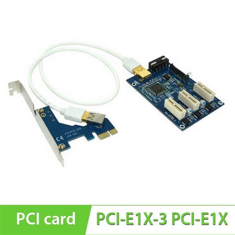 Card Chuyển đổi Pci E 1x Sang 2 Pci Thường Cạc Mở Rộng 1 Pcie 1x Ra 2