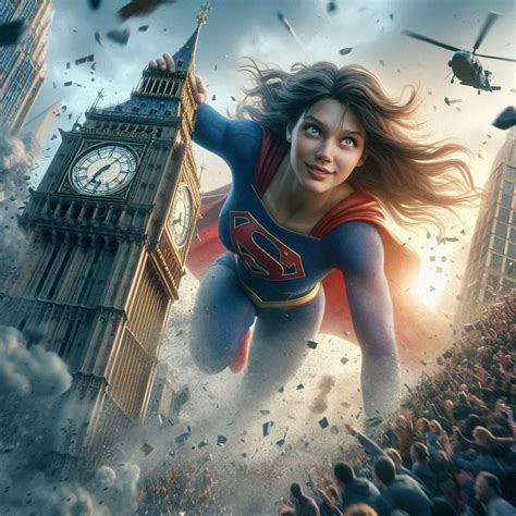 Giantess Supergirl Flight By Memesrus1234 On Deviantart