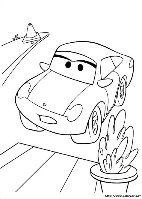 Dibujos Para Colorear De Cars