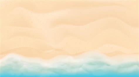 Blue And Bright Turquoise Sea White Sand Tropical Beach Background