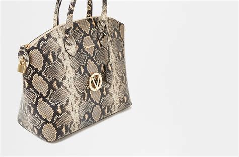 Fw19 Python Bravia Natural Valentino Bags
