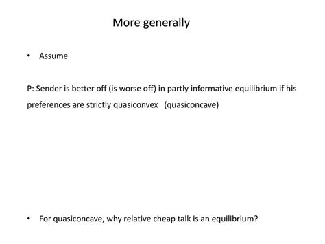 Comparative Cheap Talk Ppt Download