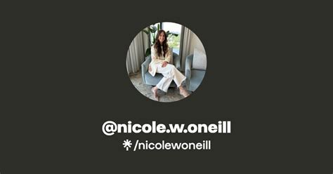Nicole W Oneill Instagram Facebook Linktree
