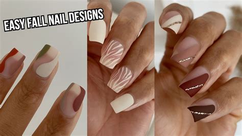 Fall Nail Designs Easy Trendy Fall Nail Art Compilation Fall Nail Polish Colors Youtube