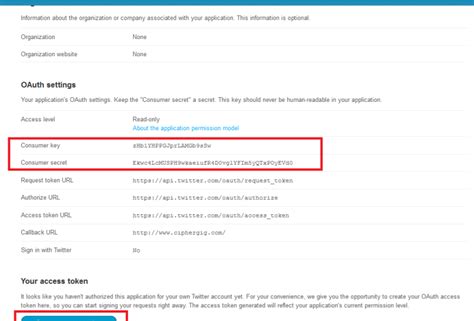twitter api v1 1 with oauth codeproject