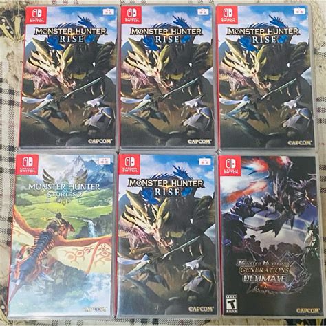 Switch Ns 魔物獵人物語2 破滅之翼 魔物獵人rise 崛起 魔物獵人gu 世代 終極版 中文 蝦皮購物