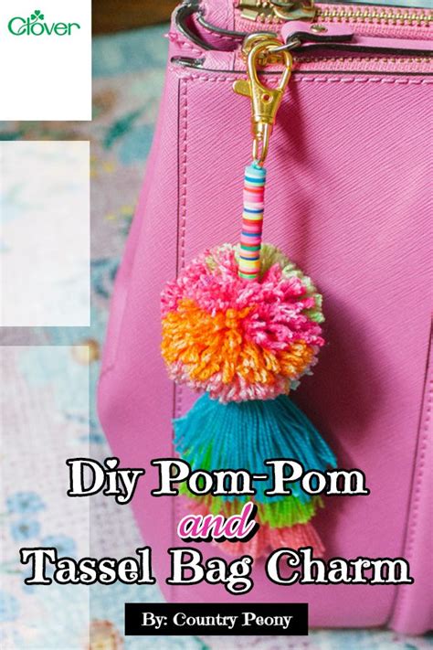 Pom Pom Keychain Diy Artofit