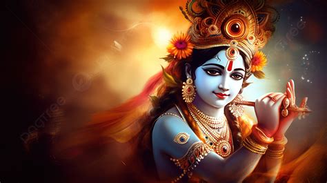 Hindu Lord Krishna Background Images Hd Pictures And Wallpaper For