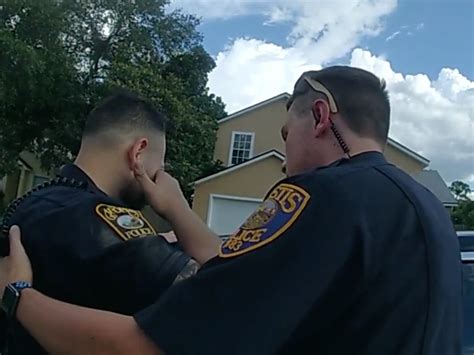 Moment Florida Police Officer Is Arrested For Drunk Driving On His Way