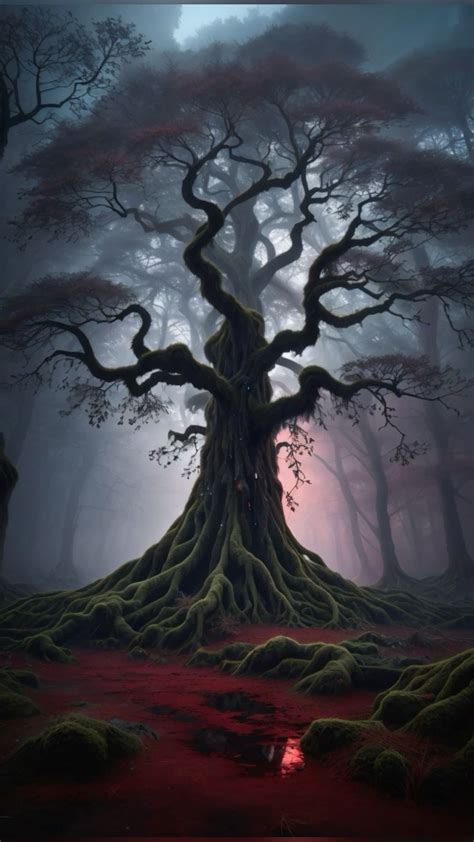 Pin By Laiticia Bouyer On Arbres Fantasy Tree Tree Roots Tattoo