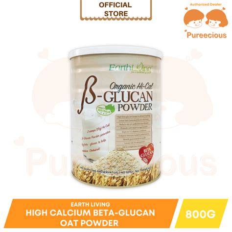 High Calcium Beta Glucan Oat Powder 850g Earth Living X Osome Jaya