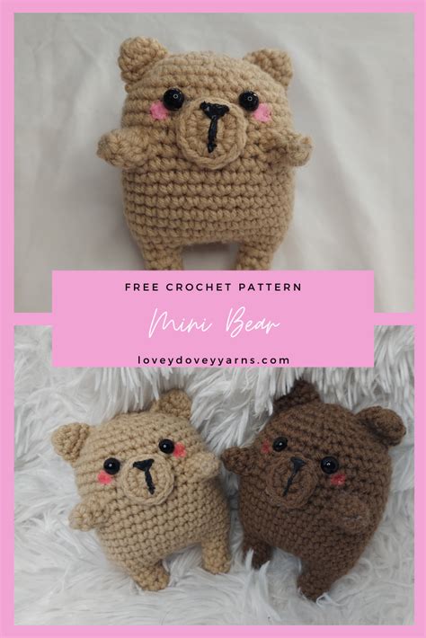 Mini Bear Free Pattern Artofit
