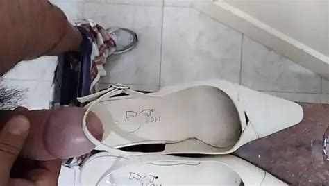 Cumshot On Little Peep Toes Square Low Heels Yum Gay Xhamster